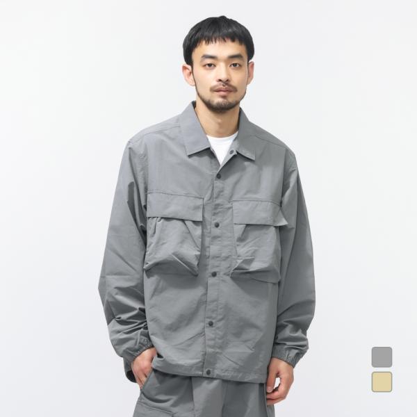 ◇綿タッチなナイロンを使用した、ポケットデザインが特徴的なジャケット■カラー(メーカー表記)：アイボリー(Ivory)ダークグレー(DARK GRAY)■素材：Nylon 100％■生産国：中国■2026 Spring＆Summer モデル...