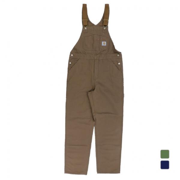 ※ブラウザやお使いのモニター環境により、掲載画像と実際の商品の色味が若干異なる場合がございます。◇ワークスタイルのファッションに欠かせないアイテムであるオーバーオールです。Carharttらしさを感じさせる、厚手のダック生地で製作されたモデ...