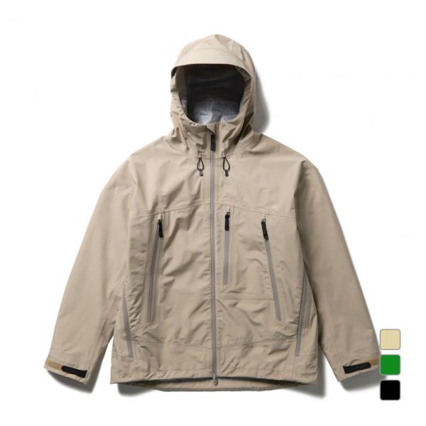 ◇GORE-TEX Performance Shellを採用した完全防水のレインジャケット■カラー(メーカー表記)：サンド(GREIGE)エメラルドグリーン(LIGHT GREEN)ブラック(BLACK)■素材：BODY/POLYESTER...