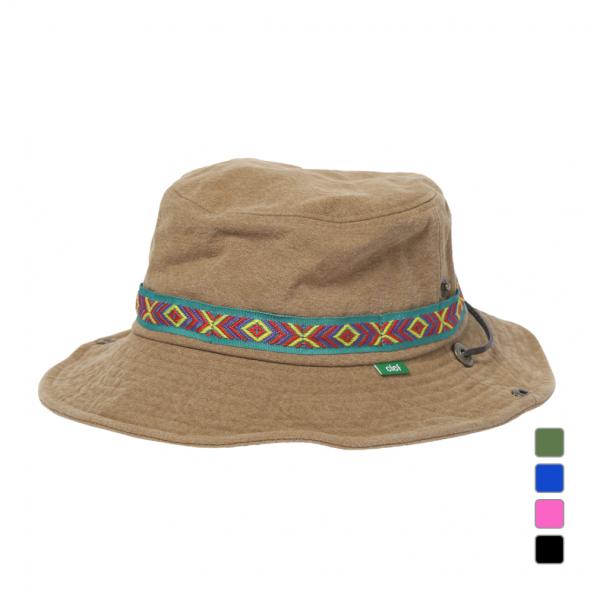 ※ブラウザやお使いのモニター環境により、掲載画像と実際の商品の色味が若干異なる場合がございます。◇Clefで人気のチロリアンテープをあしらったハットが、KIDS用55cmでラインナップ!■カラー(メーカー表記)：カーキ(KHI：カーキ)ブル...