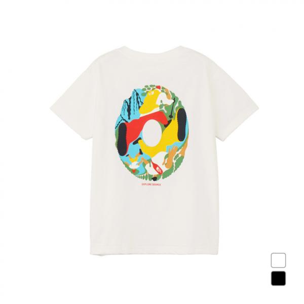 ※ブラウザやお使いのモニター環境により、掲載画像と実際の商品の色味が若干異なる場合がございます。◇「製品から製品へのリサイクル」をコンセプトとした循環型アップリサイクルプロジェクト「EXPLORE SOURSE」を採用した半袖Tシャツ。ポリ...