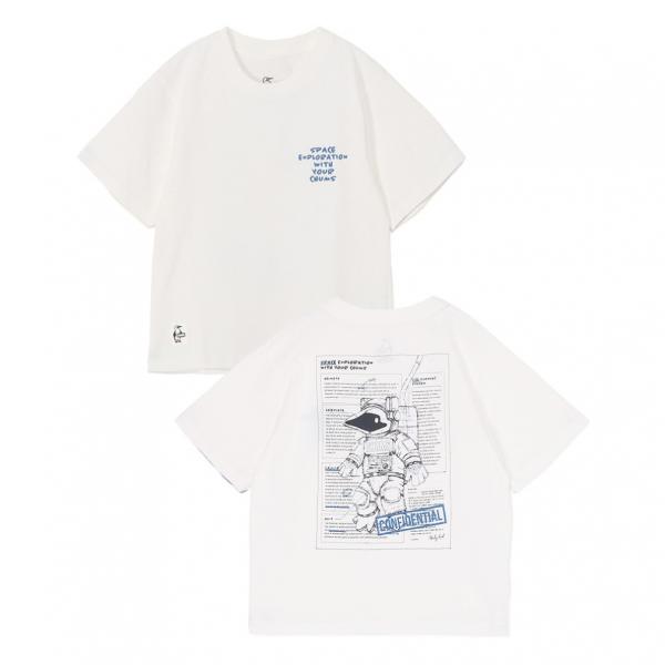 ※ブラウザやお使いのモニター環境により、掲載画像と実際の商品の色味が若干異なる場合がございます。◇ブービーバードが装着する宇宙服の説明図がドドンと大きくバックプリントになったOVSDのT。■カラー(メーカー表記)：ホワイト(W001：Whi...