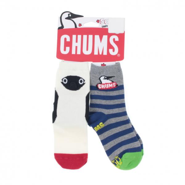 ※ブラウザやお使いのモニター環境により、掲載画像と実際の商品の色味が若干異なる場合がございます。◇憎めないキュートな顔とちょこんととがったくちばしがなんとも愛くるしい。異なるデザインの2足セット。裏側のチャムスロゴとブービーは滑り止めとなっ...