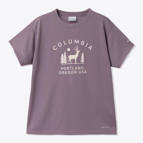 ◇シームレスに使える素材感に、コロンビアらしさを注入したTシャツ◇コロンビア独自の吸湿速乾機能「オムニウィック」◇サラりとした肌ざわりのポリエステル100％素材◇自然を感じる山の木々と鹿を描いたフロントグラフィック■カラー(メーカー表記)：...