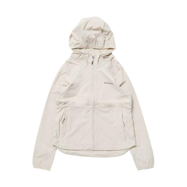 ◇ストレスフリーな着心地が、山を楽しくする◇コロンビア独自の撥水機能「オムニシールド」◇ストレッチ性を備えたナイロン素材◇フード、袖口：ソフトなフィット感のバインディング仕様◇裾：フィット感を調整できるドローコード◇動きに追従するアクティブ...