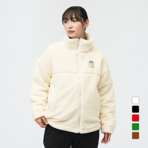 ※ブラウザやお使いのモニター環境により、掲載画像と実際の商品の色味が若干異なる場合がございます。◇撥水加工を施した生地が特徴の中綿ボアジャケット。中綿を入れ、裏地はキルトステッチで仕上げました。胸元にはオリジナルのフラワーのワッペンをあしら...