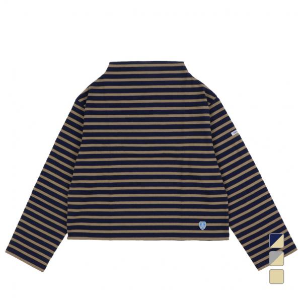 ※ブラウザやお使いのモニター環境により、掲載画像と実際の商品の色味が若干異なる場合がございます。◇ORCIVAL定番のCOTTON LOURD生地を使用した、ボトルネックのモデル。◇16番手の空紡糸(空気紡績と呼ばれる技術により作られる糸。...