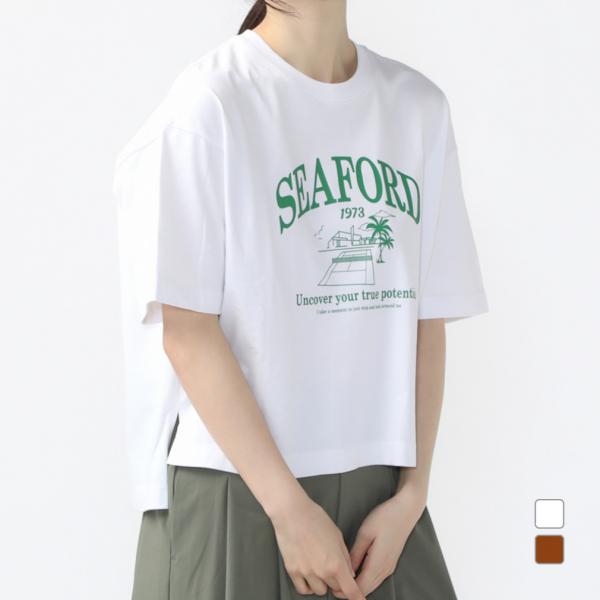 TIGORA ティゴラ レディース 半袖 Tシャツ コットンオーバー TIGORA ティゴラ レディース 半袖 Tシャツ コットンオーバー