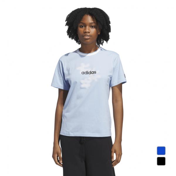 ◇ソフトな肌触りとぼかしを入れた花柄グラフィックが魅力の、クルーネックTシャツ。 ◇のんびり過ごしたい日にぴったりのリラックススタイル。 このアディダス グラフィックTシャツを着れば、心も身体もリラックスできそう。 予定が詰まっているときな...