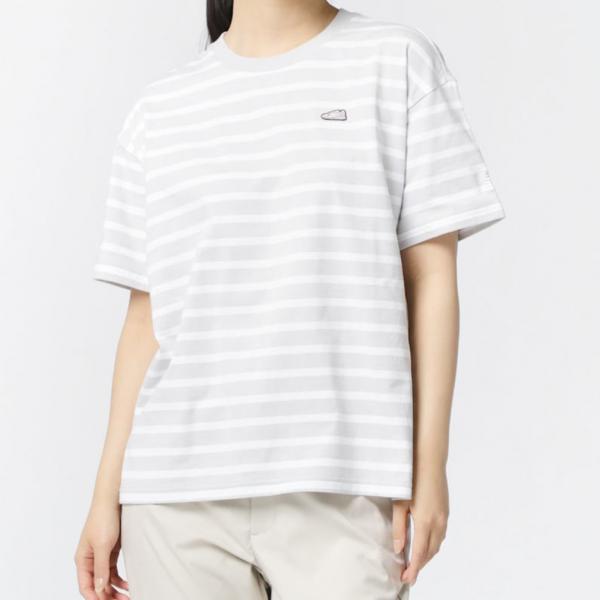 ◇心地よい肌触りの綿・ポリエステル混紡素材を使用し、程よいフィット感で仕上げたTHE CITY WOMEN のシューパッチボーダーTシャツ。アクセントカラーで彩った胸のシューパッチがデザインのアクセントになります。 ■カラー(メーカー表記)...