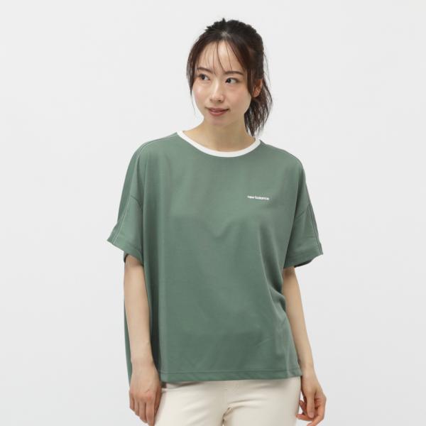 ◇ポリエステル100％の機能素材を使用したビッグTシャツです。 配色ステッチがデザインのポイントです。 前後のある着丈で、パンツもシルエットを選ばずに着用いただけます。 ■カラー(メーカー表記)： スモークグリーン(DKJ：DARK JUN...