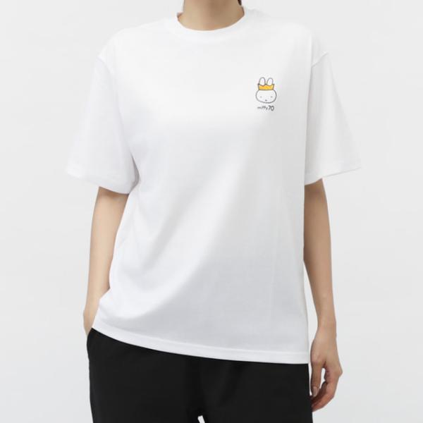 ◇miffy70thアートのワンポイントTシャツ ■カラー(メーカー表記)： ホワイト(WHT) ブラック(BLK) ■素材：TC65/35 ■生産国：中国 ■2025 Spring＆Summer モデル アルペン alpen スポーツデポ...