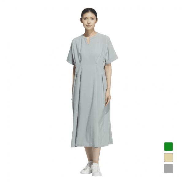 ◇快適でカジュアルさとシックさを併せ持つウーブンファブリックのルーズフィットドレス。 ◇気楽なスタイルを楽しみたいなら、Softluxストレッチ ウーブン ルーズフィット ドレス。 カジュアルなエレガンスを求める人にぴったりのデザインで普段...