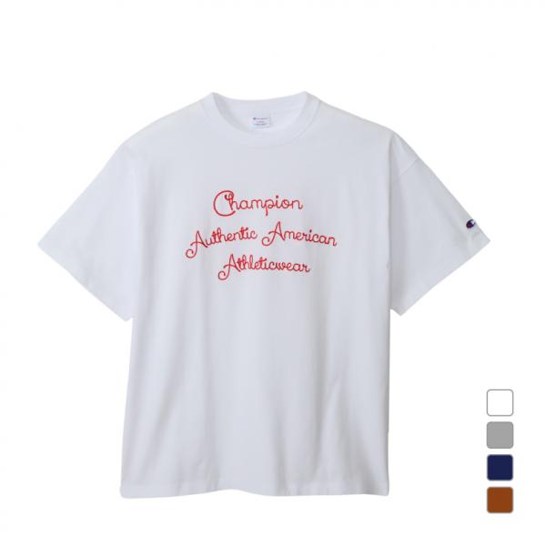 ◇環境に配慮して生産されたサステナブルなアメリカ綿を100％使用した、ドライな着心地のショートスリーブTシャツです。 全体的にゆとりを持たせたリラックスフィット。 胸には手書き風の書体による「Champion Authentic Ameri...