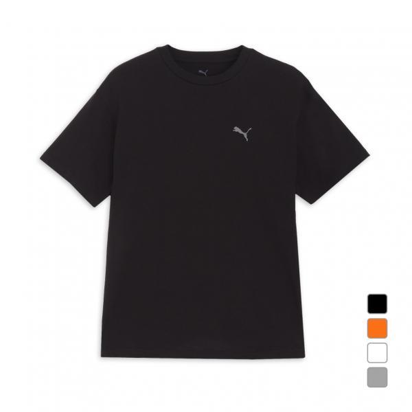 ◇リラックスフィット ワンポイントロゴ 半袖Tシャツ ◇商品情報 PUMA MIX CLOTH素材を使用したワンポイントTシャツです。 快適な着心地を実現する吸湿速乾性に優れたPUMA MIX CLOTH素材を使用しているため、1日中さらっ...