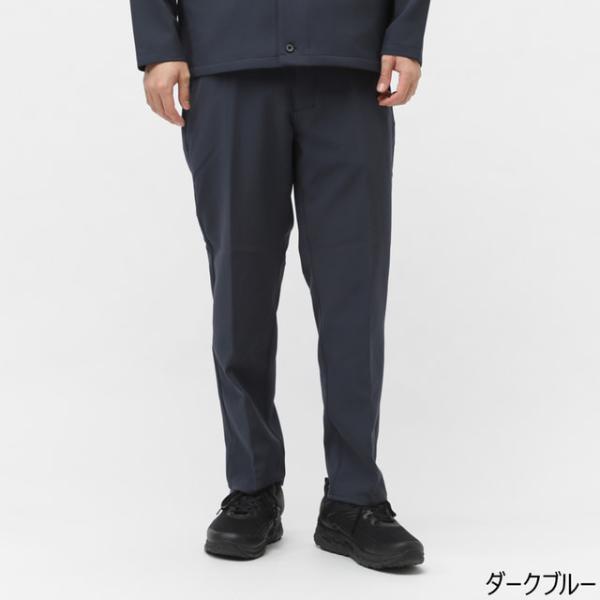 ◇ FIT をテーマに開発された働く大人のデイリーウエア。 細すぎず太すぎない直線的なシルエット、流行にとらわれないストレートフィットのパンツを、ジャージのような柔らかさと滑らかさ、全方向に伸びる高い伸縮性、さらりとした感触を提供するサーク...