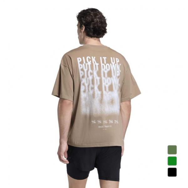 ◇クライマクールテクノロジー搭載の、快適なオーバーサイズTシャツ。 ◇クライマクール パワー トレーニング グラフィック Tシャツは、ジムでワークアウトするときの心強い味方。 涼しく、ドライな着心地が続くから、いつでも動ける。 クライマクー...