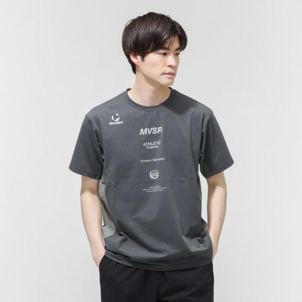 ◇特徴：普段使いのしやすいカラー展開で、全面と背面にはスポンサーマークを思わせるグラフィックポイントが特徴的な半袖Tシャツ。 脇部分にはストレッチメッシュ素材を採用。 ◇機能：吸汗・ストレッチ・UPF50+ ◇シルエット：ジャスト ■カラー...