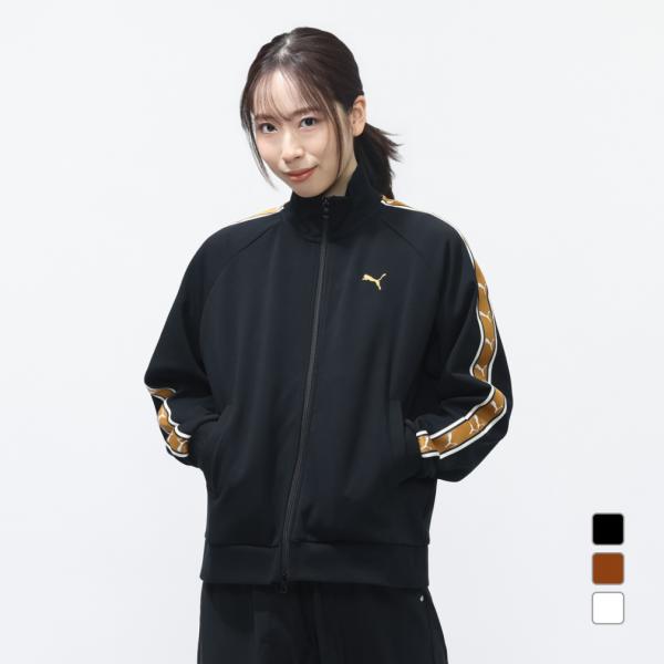 ◇PUMA MIX CLOTH UV機能付き リラックスフィット テープ トラックジャケット ◇商品情報 PUMA MIX CLOTHのダブルニット素材を使用したトラックジャケット。 この生地は、表側のソフトな肌触りのコットンと、肌面の吸水...