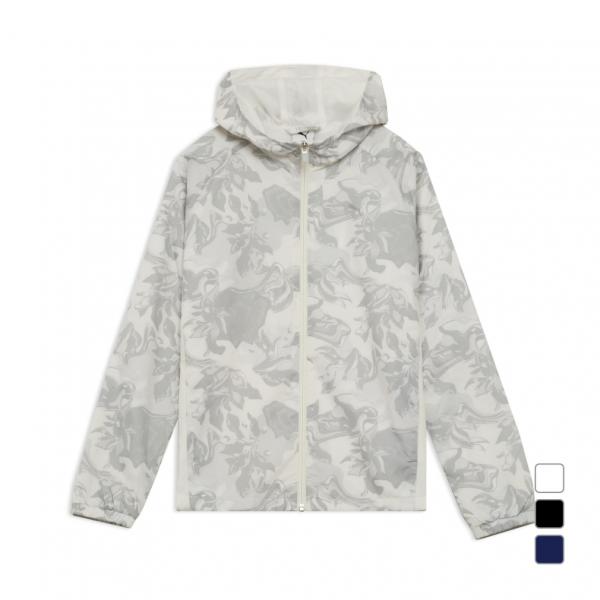 ◇裏側に起毛素材 あったか ◇商品情報 裏起毛トリコットライナー付きのウーブンジャケット。 今シーズンのグラフィックが大胆に描かれており一枚で存在感抜群です。 背面は無地の生地との切替になっており、切り替え部分にロゴテープを使用。 同素材の...