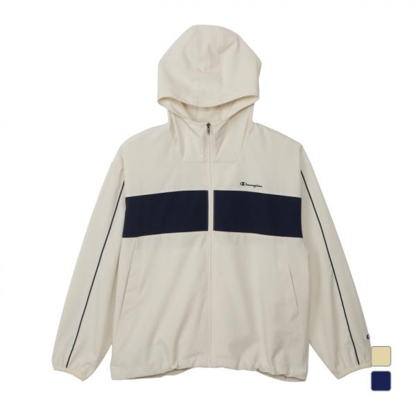 ◇環境に配慮されたリサイクルポリエステル100％で、ストレッチ性に優れたミニリップストップ生地を使用したジップフーデッドジャケットです。 身幅、肩幅にゆとりを持たせたリラックスフィットで、少し大きめのフード付き。 裾のアジャスタードローコー...