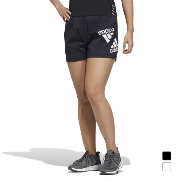 アディダス adidas HCPW PACER 3S ショーツ レディーススポーツウェア ワークアウトショーツ レディース ブラック ホワイト ...