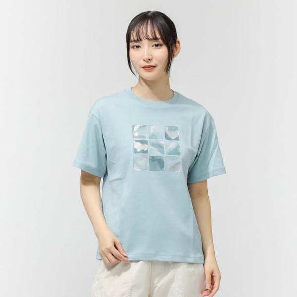 ◇PUMA MIX CLOTH リラックスフィット グラフィック 半袖Tシャツ ■カラー(メーカー表記)： サックスブルー(47：Seafoam) ホワイト(02：PUMA White) ブラック(01：PUMA Black) ■素材： 本...