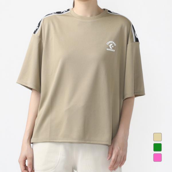 ◇シェブロン＆スターロゴのテープを肩に配したTシャツ。吸汗速乾素材を採用。左胸にクラシックなアーチ状のロゴデザインが配置されており、脇のスナップボタンがデザインのアクセントとなっています。 ■カラー(メーカー表記)： サンド(0：BEIGE...