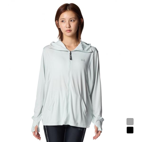 ◇両サイドにポケット UVカット素材使用で日差しから身体を守る口元まで覆えるハイジップ手の甲を覆えるサムホール UPF50+ ■カラー(メーカー表記)： コンクリート(592：Illusion Green / /) ブラック(001：Bla...