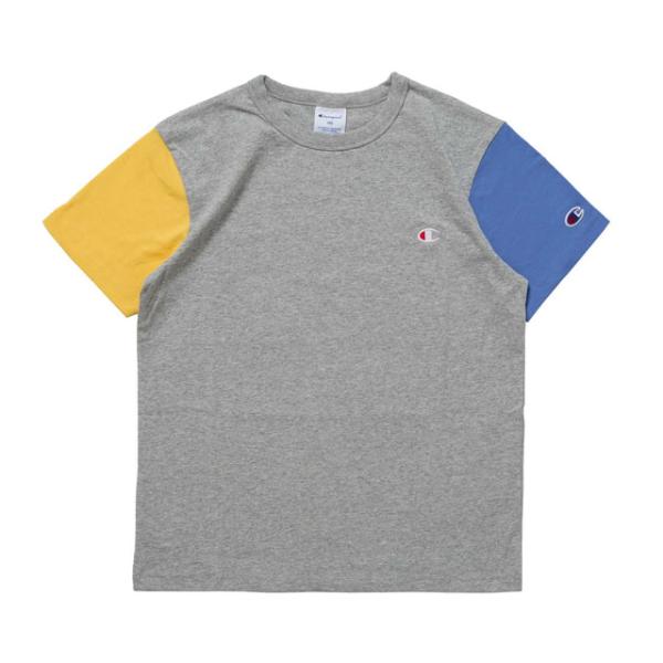 ◇両袖をそれぞれ異なる色で切り替えたユニークなデザインのショートスリーブTシャツ ◇コットンUSA、バインダーネック仕様 ■カラー(メーカー表記)： ホワイト(020：OFF WHITE) ミデアムグレー(070：OXFORD GRAY) ...