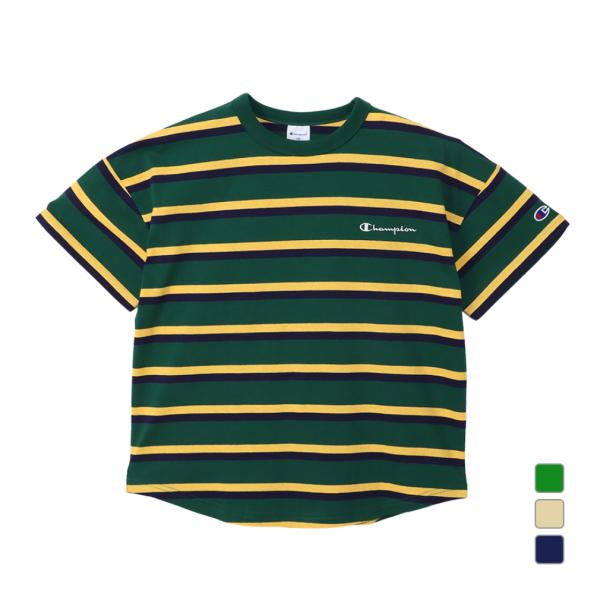 ◇サステナブルなアメリカ綿を100％使用した、ドライな着心地のボーダーショートスリーブTシャツです。 ◇Loose Fit、USA Grown Cotton、刺繍、ラウンドカット仕様、バインダーネック仕様 ■カラー(メーカー表記)： ディー...