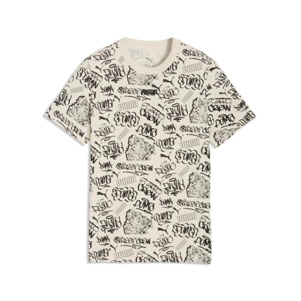 ◇MID90S 総柄 半袖Tシャツ ■カラー(メーカー表記)： クリーム(87：Alpine Snow) ブラック(01：PUMA Black) ■素材： 本体：コットン100％ リブ：コットン71％ポリエステル29％ ■生産国：中国 ■2...
