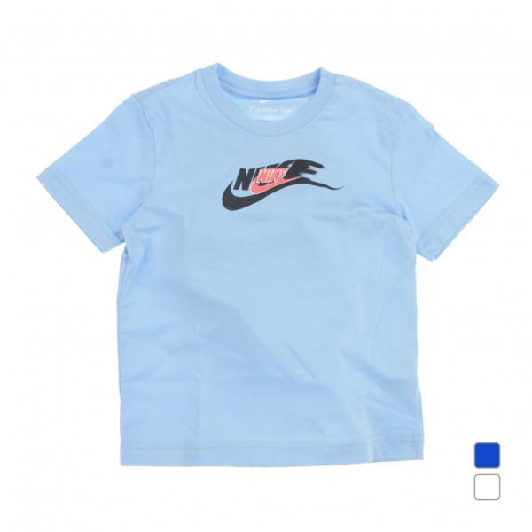 ◇躍動感のあるロゴプリントTシャツと配色ラインがアクセントになったTシャツ。 ■カラー(メーカー表記)： サックスブルー(C60：PSYCHIC BLUE) ホワイト(001：WHITE) ■生産国：ベトナム ■2025 Spring＆Su...