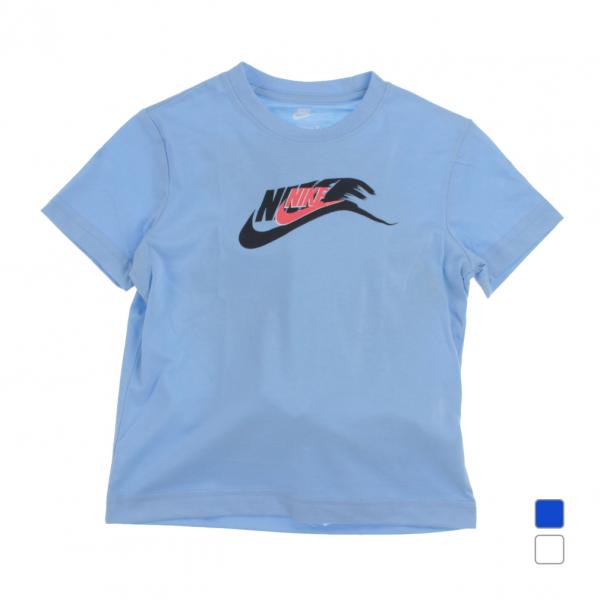 ◇躍動感のあるロゴプリントTシャツと配色ラインがアクセントになったTシャツ。 ■カラー(メーカー表記)： サックスブルー(C60：PSYCHIC BLUE) ホワイト(001：WHITE) ■生産国：ベトナム ■2025 Spring＆Su...