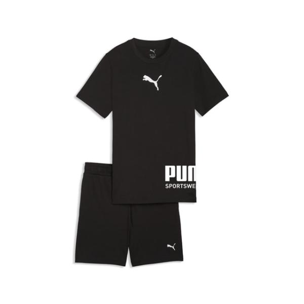 ◇上下セット 半袖Tシャツ ショーツ スーツ ■カラー(メーカー表記)： ペールイエロー(38：Apple Spritz) ブルー(50：ROyal Sapphire) ブラック(01：PUMA Black) ■トップス素材： 本体：コット...