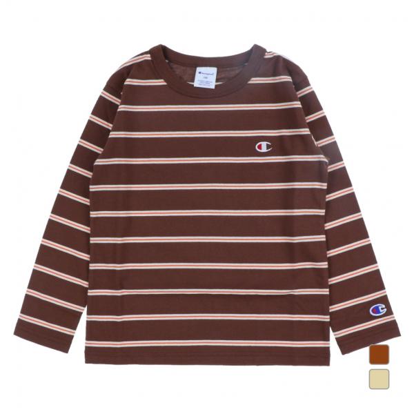 ◇サステナブルなアメリカ綿を100％使用した、ドライな着心地のボーダーロングスリーブTシャツです。 ◇刺繍、Cotton USA使用 ■カラー(メーカー表記)： ブラウン(860：ブラウン) アイボリー(034：アイボリー) ■素材：ボーダ...