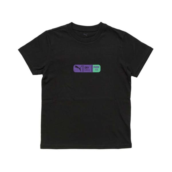 ◇PUMA MIX CLOTH グラフィック 半袖Tシャツ ■カラー(メーカー表記)： ホワイト(02：PUMA White) ブラック(01：PUMA Black) ■素材： 本体：コットン70％ポリエステル30％ リブ：コットン70％ポ...