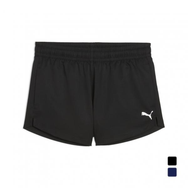 ◇吸水速乾機能付き ガールズ ウーブン ショーツ ◇商品情報 TAD=TRAIN ALL DAY、毎日トレーニングを楽しむためのコレクション。 ウーブン素材のショートパンツです。 吸湿速乾性に優れたdryCELLテクノロジーを採用し、ドライ...