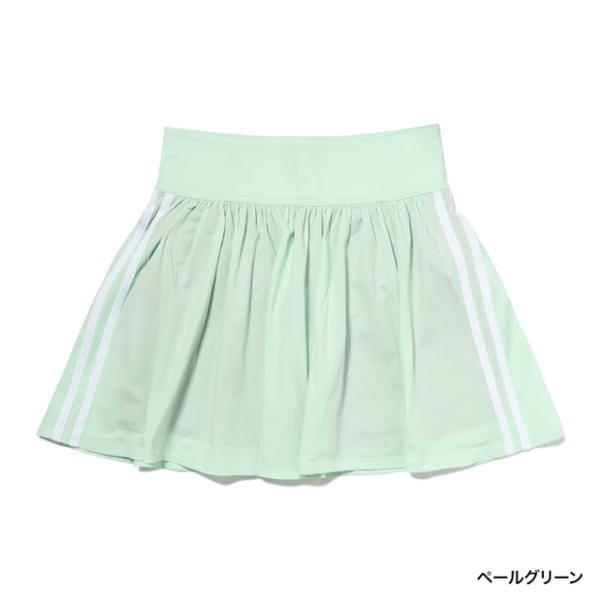 ◇スカート インナー付き インナー付きで動きやすいスカートです。 可愛いカラー展開と、サイドのラインが特徴。 可愛いとスポーティーさを兼ね備えた、元気に遊ぶお子様にもおすすめのスカートです。 ■カラー： ペールグリーン ラベンダー グレッシ...