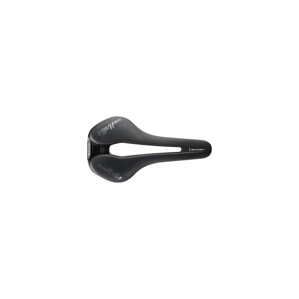 FLITE BOOST TM スーパーフローこれまでのフライトの形状を踏襲しつつも、コンパクトな形状でエアロダイナミクスに優れたモデルとして生まれ変わったブースト仕様。マンガンレールを採用して価格を抑えたモデル。座面：Soft-Tekレール...
