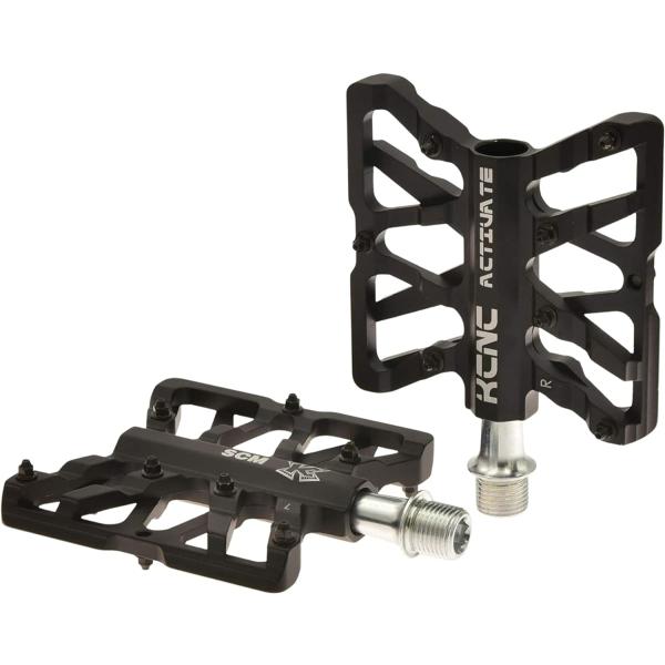 ロードバイク＆クロスバイク専?設計のフラットぺダル●ロードバイクやクロスバイクのために設計された高品質なフラットペダル。●オンロードバイクのスタイリッシュさと踏みやすさを両立するために追求した85mm四方のボディサイズ。●KCNC得意のCN...
