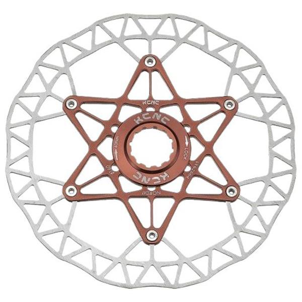超軽量の2ピース構造センターロック式ローター●超軽量センターロック式ローター●ステンレスの制動部をアルミスパイダーで挟み込んだ2ピース構造●アルミスパイダーがブレーキングの熱を軽減してローターの変形を抑えます。●スパイダーはカラーアルマイト...