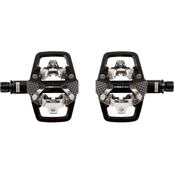 EN-RAGEは、X-TRACK RACEのプラットフォーム面積より30mm2広いモデルで足幅が大きい方に最適なペダルです。グリップ力を向上させるため、プラットフォーム部は粗めの表面となっています。クリート固定時に必要なテンション調整の範囲...