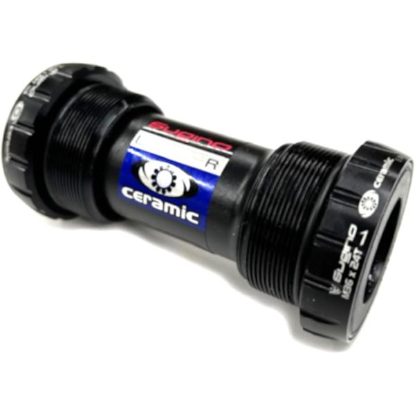 MB-608(ITA) SUPER CERAMIC Ver.2 BLACK通常ラインナップにない別注イタリアン仕様新搭載のガスケットリングがフレームに密着することで BBの軋みやゆるみを防止し、更にフレーム内部への浸水も防ぎます。