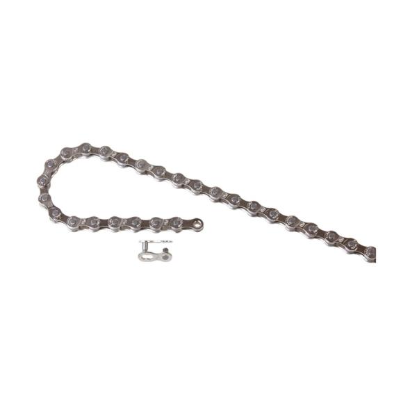 8速用チェーンサイズ：1/2″ x 3/32″116リンク色：シルバー