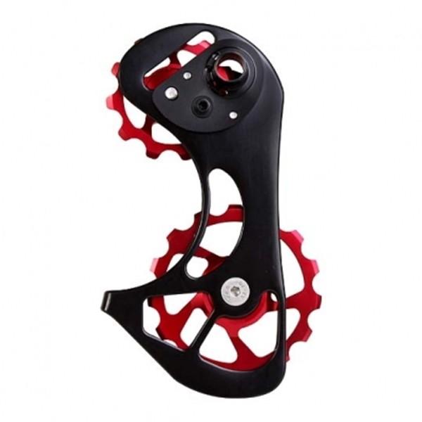 BERNERでお馴染みのビッグプーリー・ケージ。フレームをアルミにすることで価格を抑えることができました。UPPER：11ｔ　LOWER：15t （スチールベアリング）シマノ：11s用(9000、6800、9070、6870)共通重量： 6...