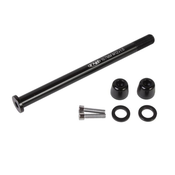 スルーアクスル仕様のフレームをサイクルトレーナー(ローラー台)に取り付けるためのスルーアクスルシャフトロード用φ12ｘ142mmサイズ：■ 167mmM12ｘ1.5ピッチ■ 167mmM12ｘ1.75ピッチ■ 170mmM12ｘ1.0ピッチ...