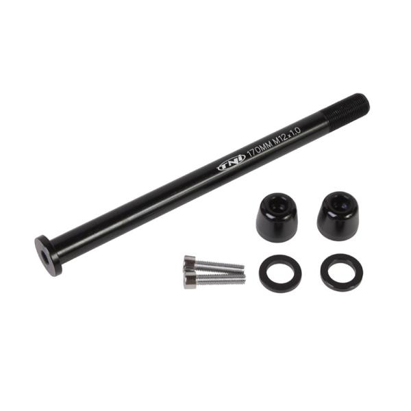 スルーアクスル仕様のフレームをサイクルトレーナー(ローラー台)に取り付けるためのスルーアクスルシャフトロード用φ12ｘ142mmサイズ：■ 167mmM12ｘ1.5ピッチ■ 167mmM12ｘ1.75ピッチ■ 170mmM12ｘ1.0ピッチ...