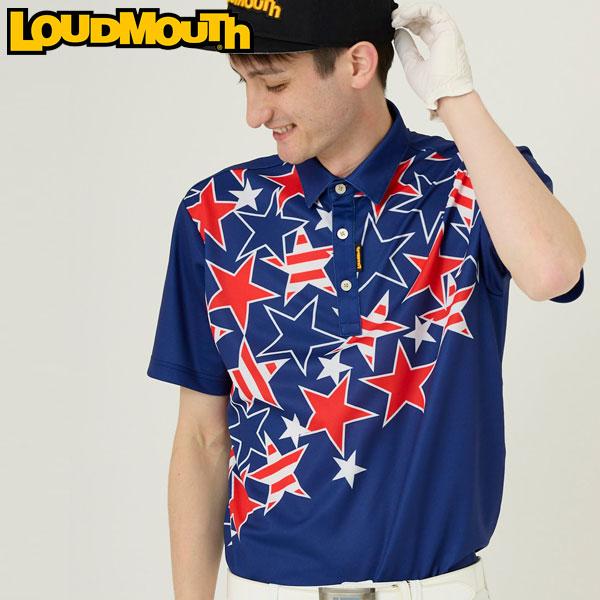 定番人気のプレミアムカノコ素材の総柄半袖シャツ。ＬＯＵＤＭＯＵＴＨで人気の柄を大胆なパネルプリントで表現。・スターストゥッド（Star Studded）ラウドマウスの人気柄のスターストゥッド。スター柄をメインに星条旗カラーをテーマにした定番...