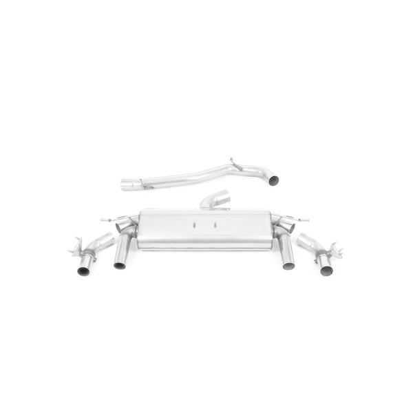 MILLTEKSPORTPARTICULATE FILTER・BACK SYSTEMPOLISHED ROUND TIPLOUDEST- 音量大 -VW T ROC R / OPF GPF MODEL 300PS2019〜今回特別に20％オ...